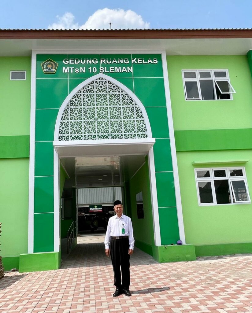 MTsN 10 Sleman Tempati Ruang Kelas Baru Projek SBSN | MTsN 10 Sleman